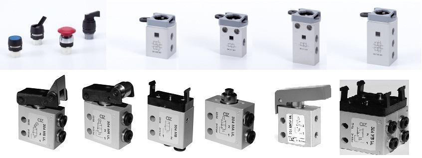 Panel mounting valve